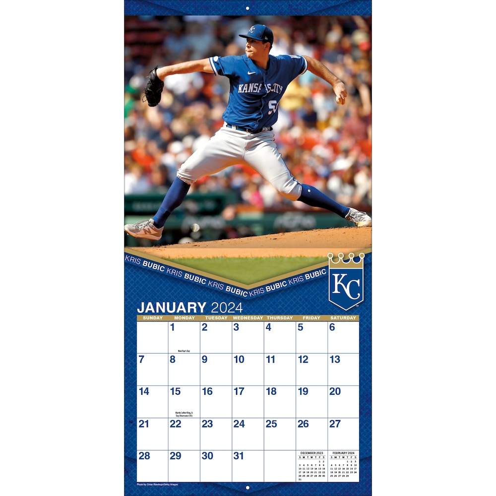 Kansas City Royals 2026 MLB Team Wall Calendar - Buy at KHC Sports