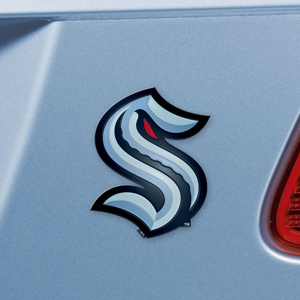 Seattle Kraken Color Metal Auto Emblem - Buy at KHC Sports