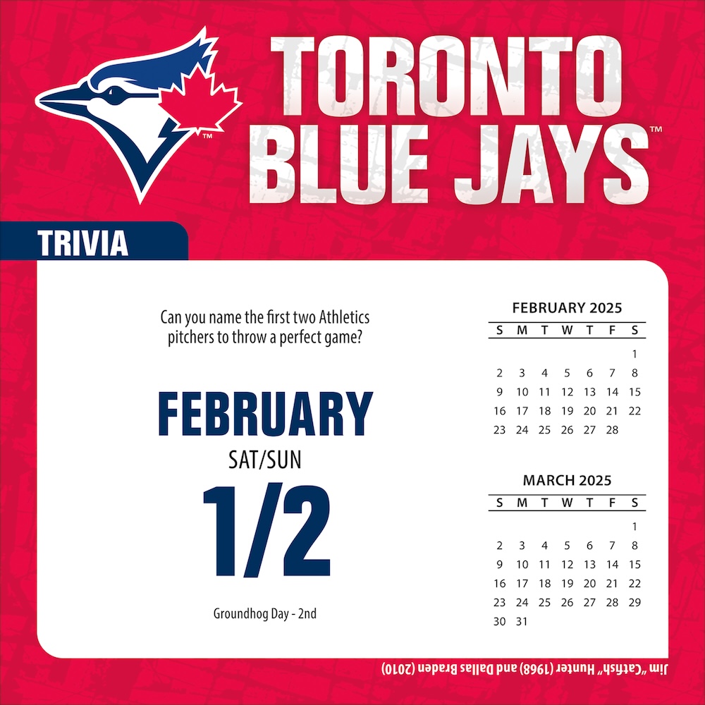 Toronto Blue Jays 2026 MLB Page-A-Day Box Calendar - Buy at KHC Sports